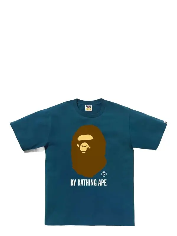 A BATHING APE Logo-print T-shirt - Blue