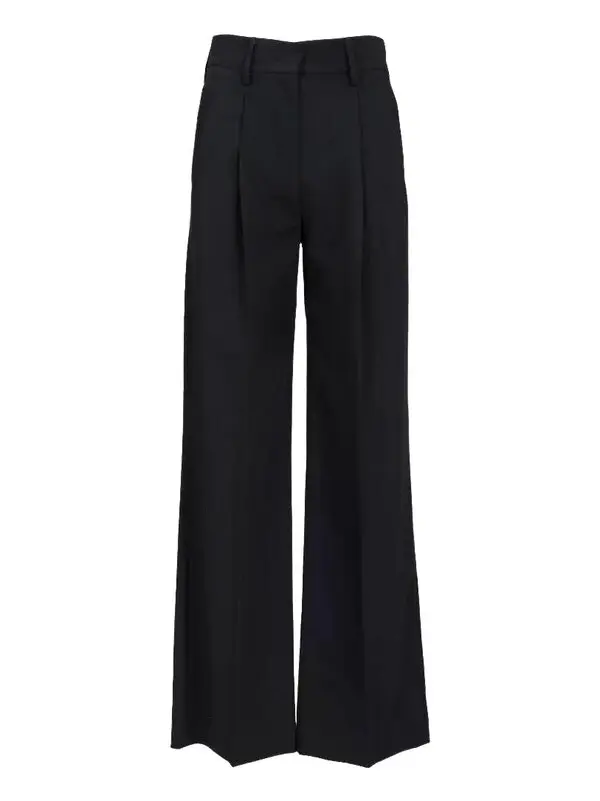 AL DUCA D’AOSTA 1902 Pleated Wide-leg Trousers - Blue