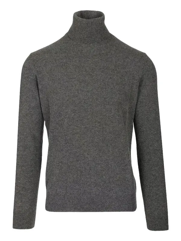 AL DUCA D’AOSTA 1902 Ribbed-trim Sweater - Grey