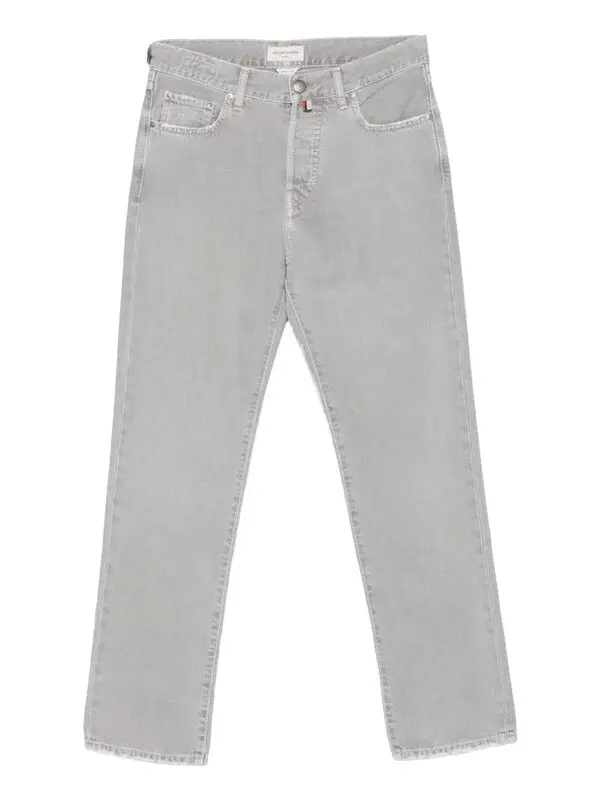 Jacob Cohen Edo Straight Trousers Light - Grey