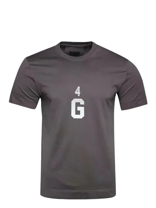 Givenchy Slim Fit Graphic T-shirt - Grey