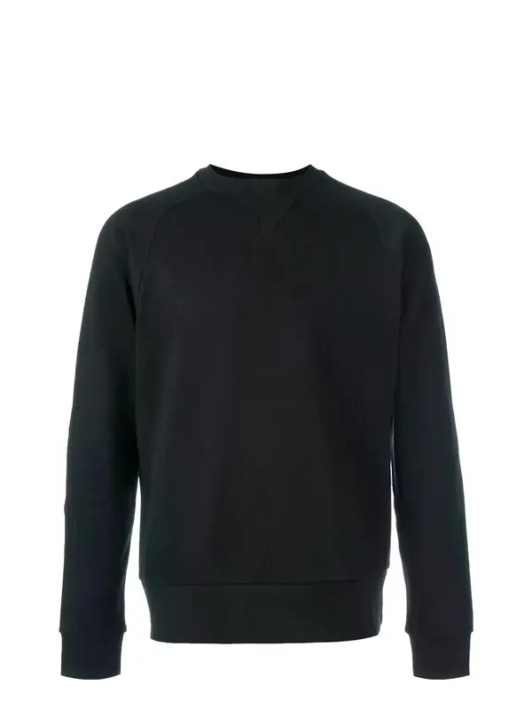 Y3 Back Logo Print Sweatshirt - Black