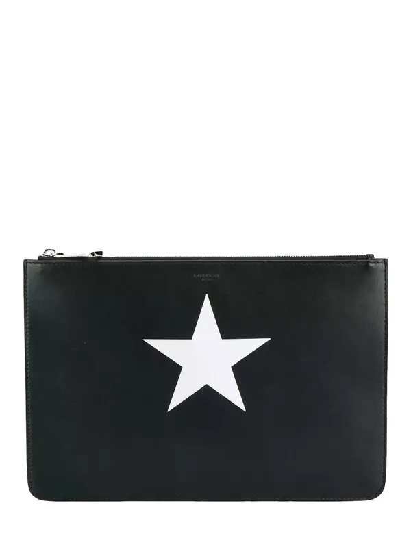 Givenchy Star Print Iconic Pouch - Black