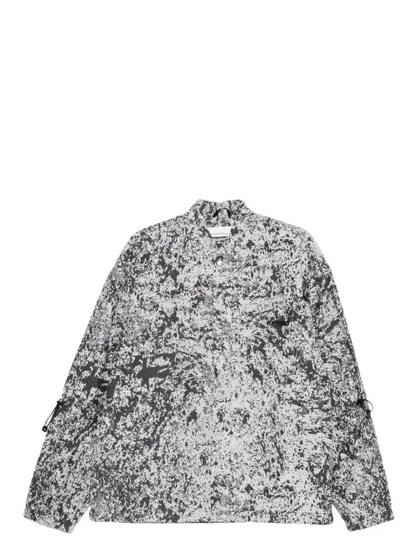 PEACEMAKER OAMC Graphic Print Bomber Jacket - Grey