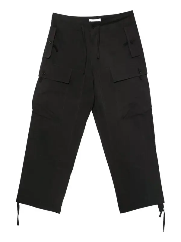 PEACEMAKER OAMC Drawstring Cargo Track Pants - Black