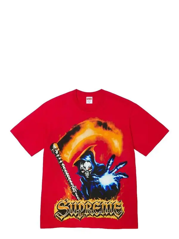Supreme Grim Reaper T-shirt - Red