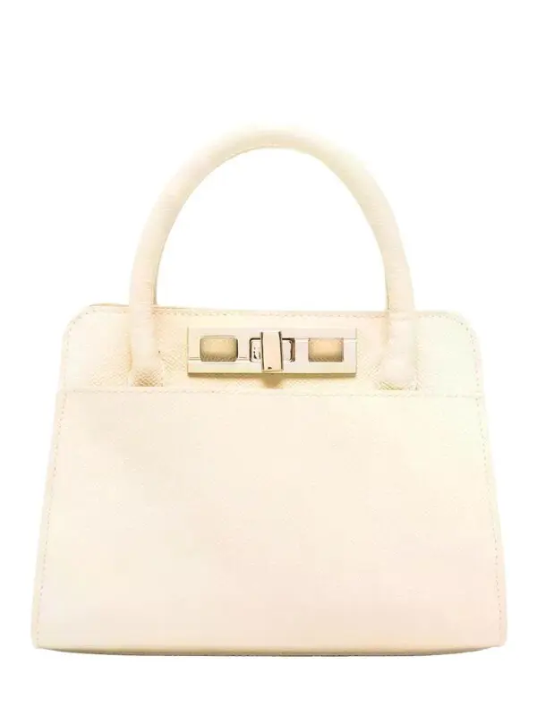 Fabiana Filippi Twist-lock Tote Bag - Yellow