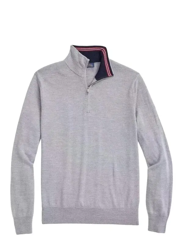 Brooks Brothers Half-zip Sweater - Grey