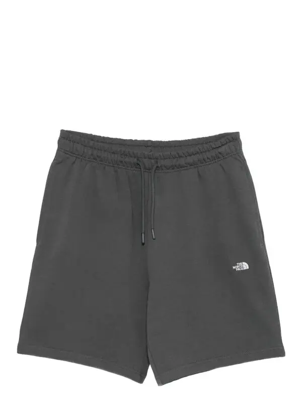 The North Face Logo Drawstring Shorts - Grey