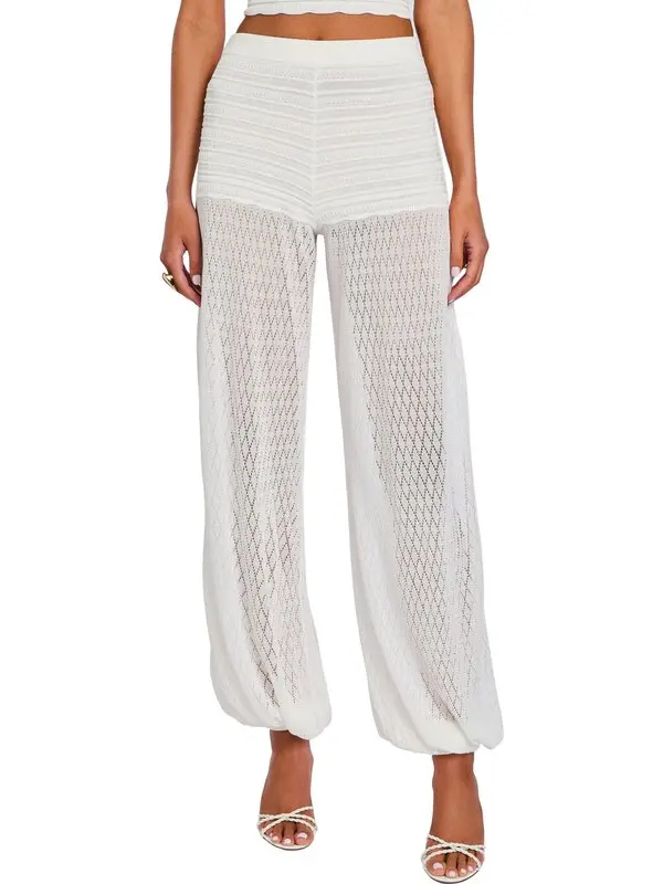 Retrofete Devyn Pant - White