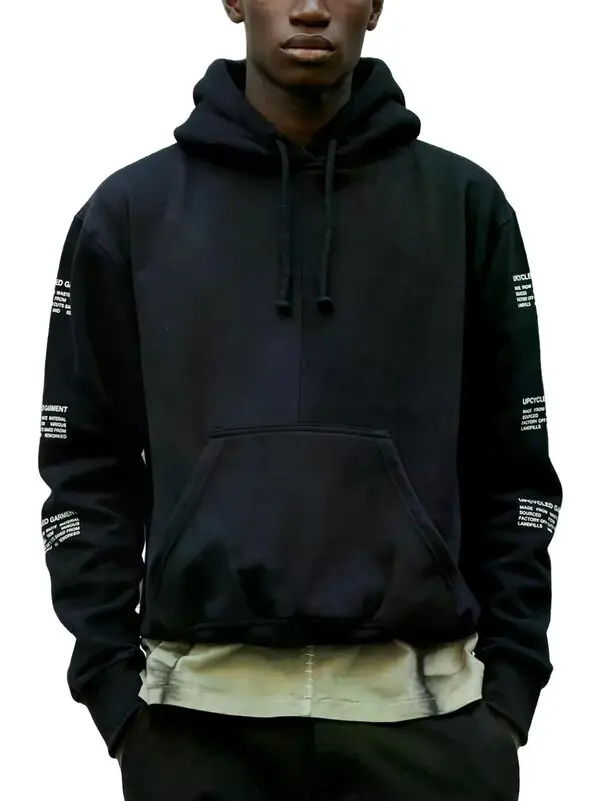 SPACE AVAILABLE Plant Based Graphic Hoodie - Black