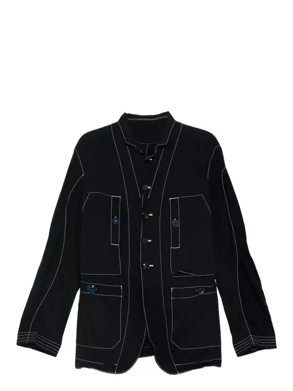Undercover Contrast Stitch Jacket - Blue