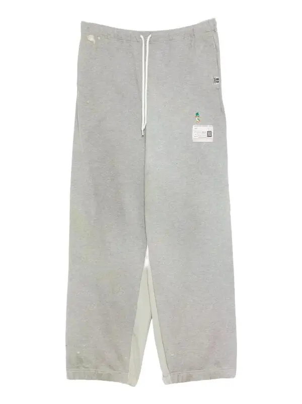 Mihara Yasuhiro Layered-hem Track Pants - Grey