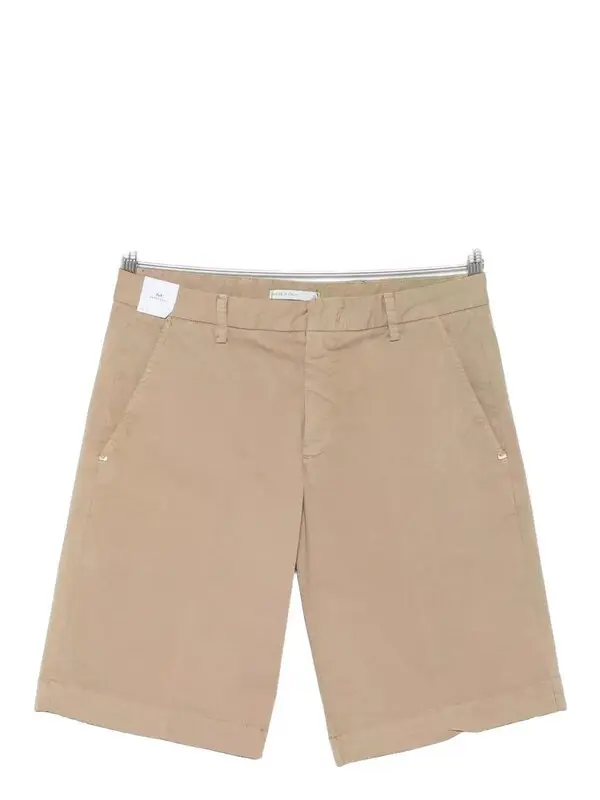 ENTRE AMIS Danubio Belt-loop Shorts - Neutrals