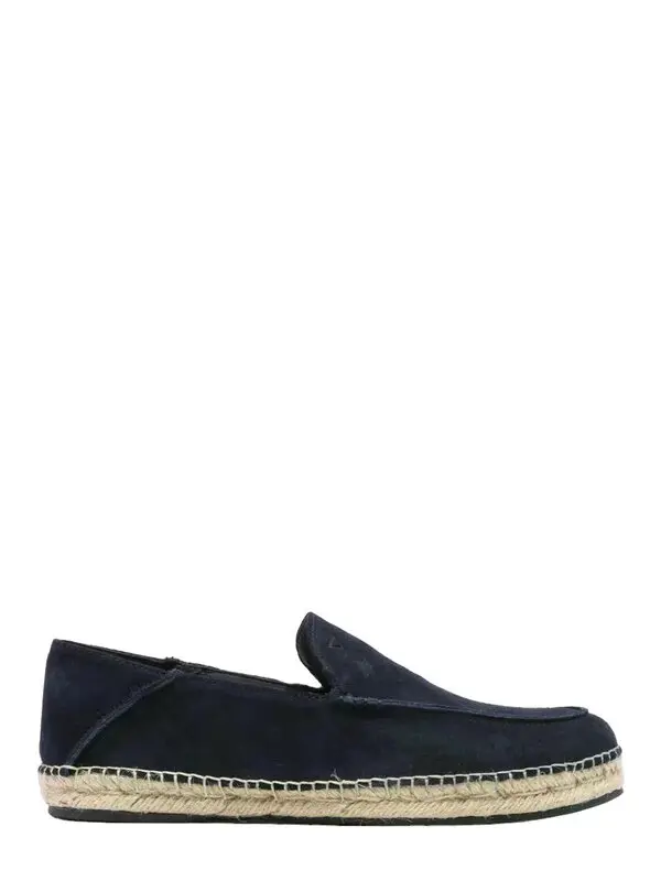 Guess Suede Espadrille Loafers - Blue