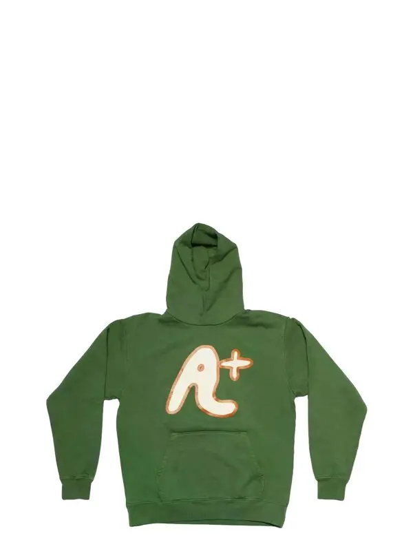 PERKS AND MINI Graphic-print Long-sleeve Hoodie - Green