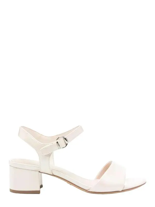 TAMARIS Buckle-fastening Leather Sandals - Neutrals
