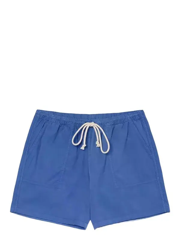 LA PAZ Formigal Corduroy Drawstring Shorts - Blue
