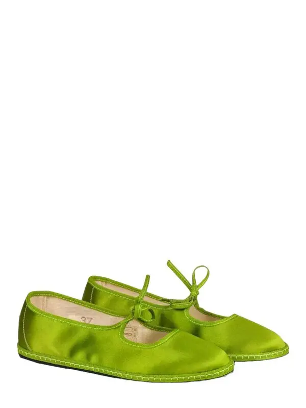 VIBI VENEZIA Brigitte Ballet Flats - Green