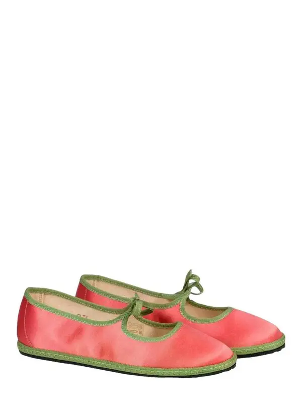 VIBI VENEZIA Brigitte Bow-detail Ballet Flats - Pink