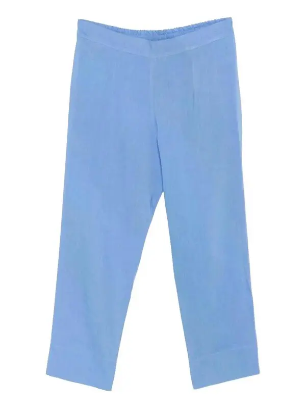 Ermanno Scervino Elasticated Waistband Trousers - Blue