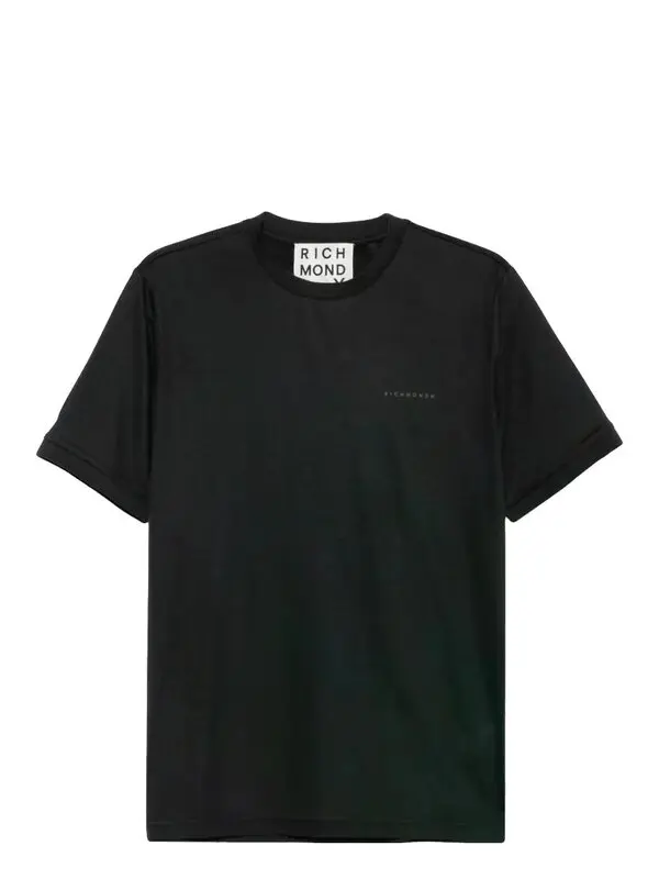 John Richmond Logo-detail T-shirt - Black