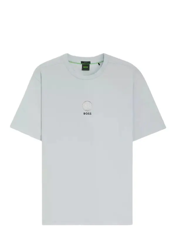 BOSS Logo-print T-shirt - Blue