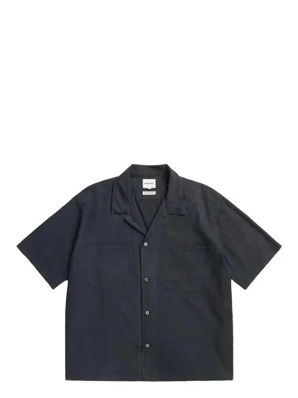 Norse Projects Mols Camp-collar Shirt - Blue