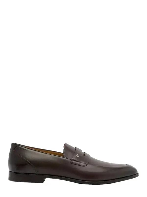 Bally B-plaque Loafers - Brown