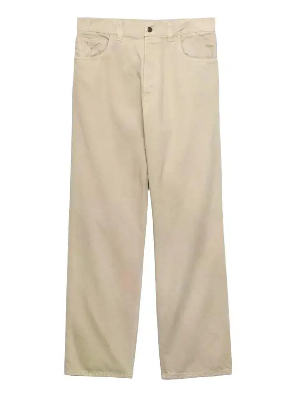 Prada Five-pocket Denim Jeans - Neutrals