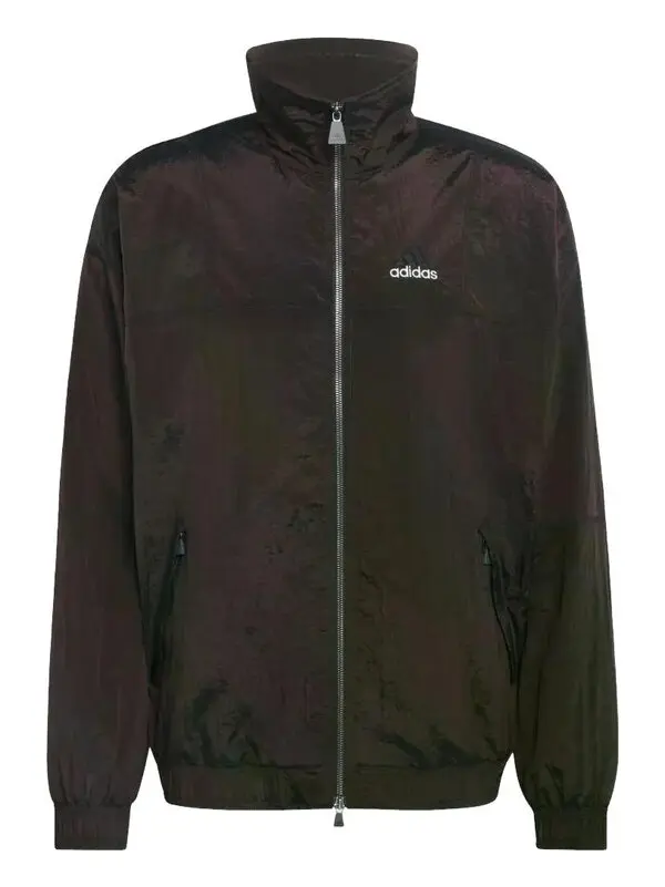 Adidas 90s Equipment Crinkled Sport Jacket - Brown