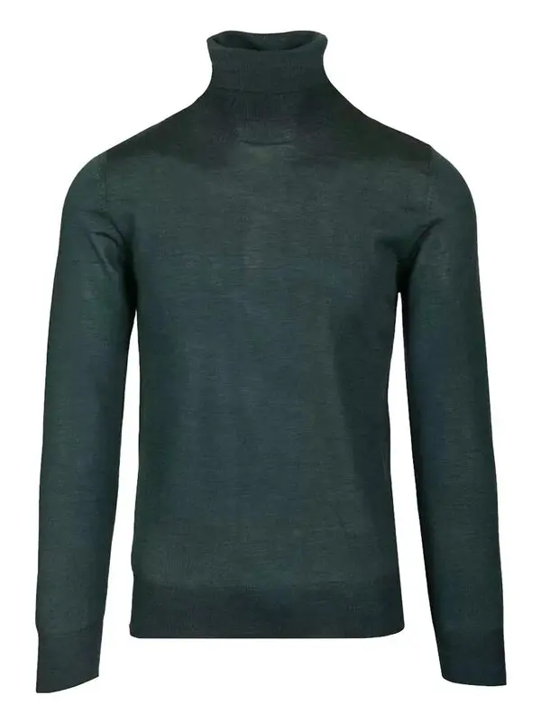 AL DUCA D’AOSTA 1902 Fine-knit Roll-neck Sweater - Green