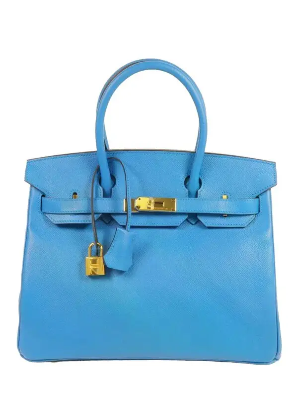 Hermès Birkin 30 Handbag - Blue