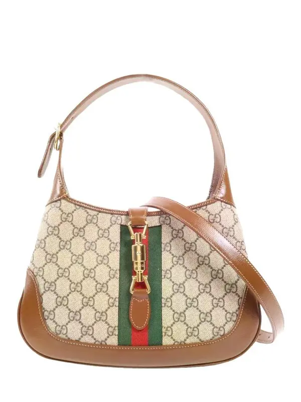 Gucci Jackie 1961 Gg Supreme Canvas Tote Bag - Neutrals