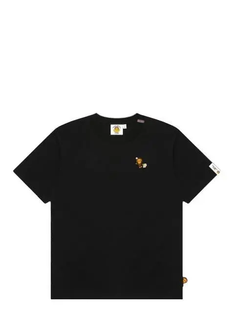 A BATHING APE Baby Milo Graphic T-shirt - Black