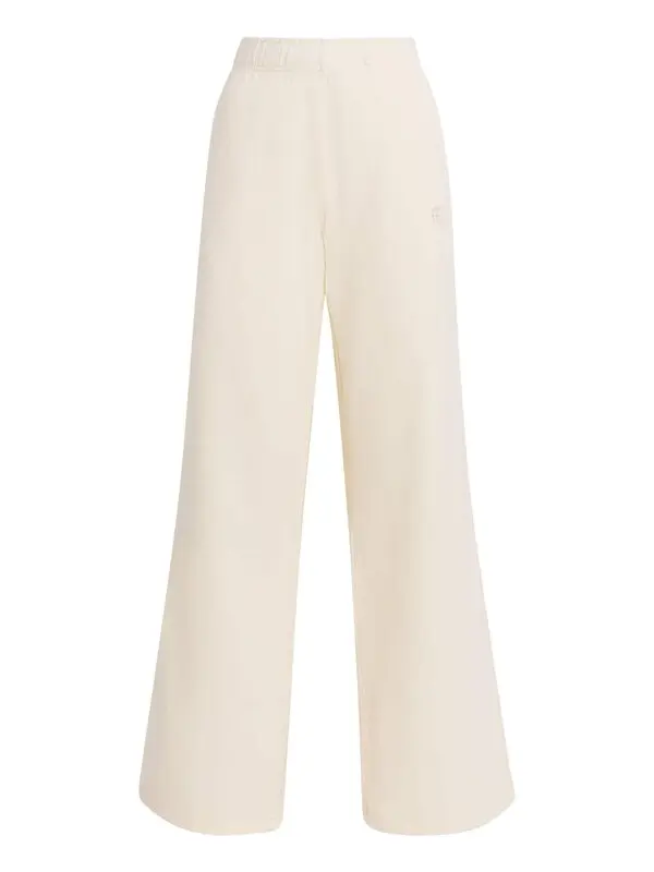 ANINE BING Kacey Straight Sweatpants - Beige
