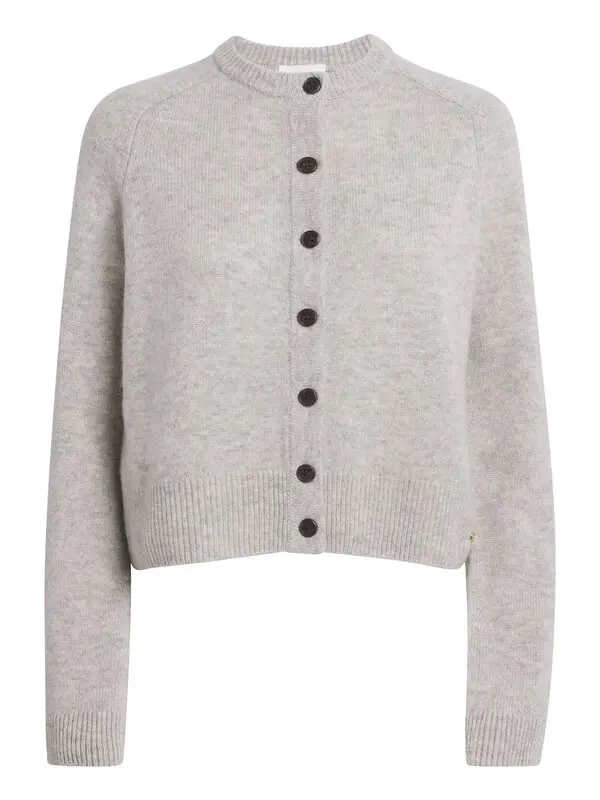ANINE BING Cashmere Joye Cardigan - Grey