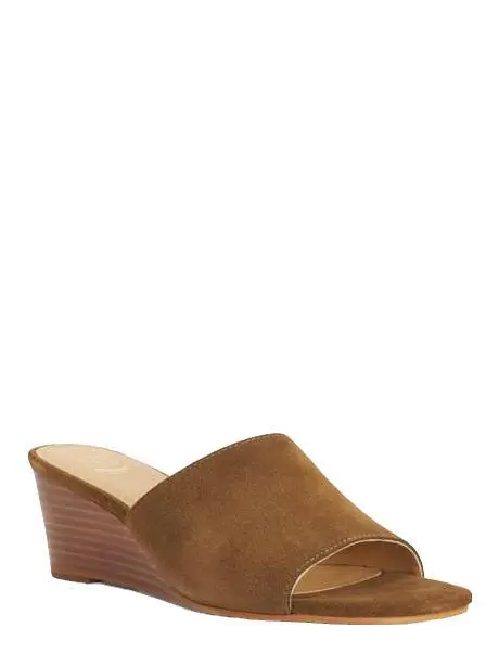 Dune London Kaydee Wedge Slide Sandal - Tan
