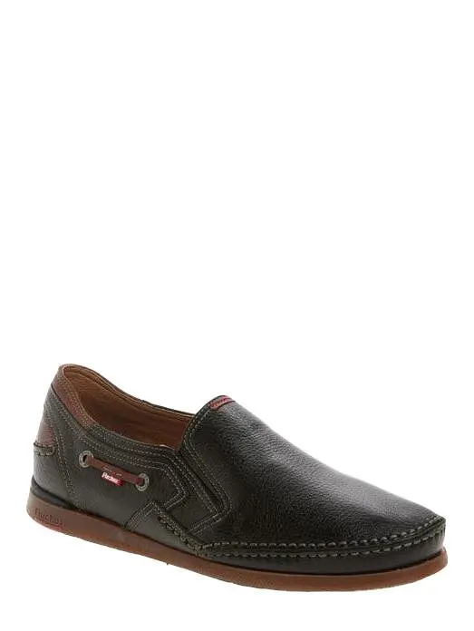 FLUCHOS Hand-sewn Leather Loafers - Black