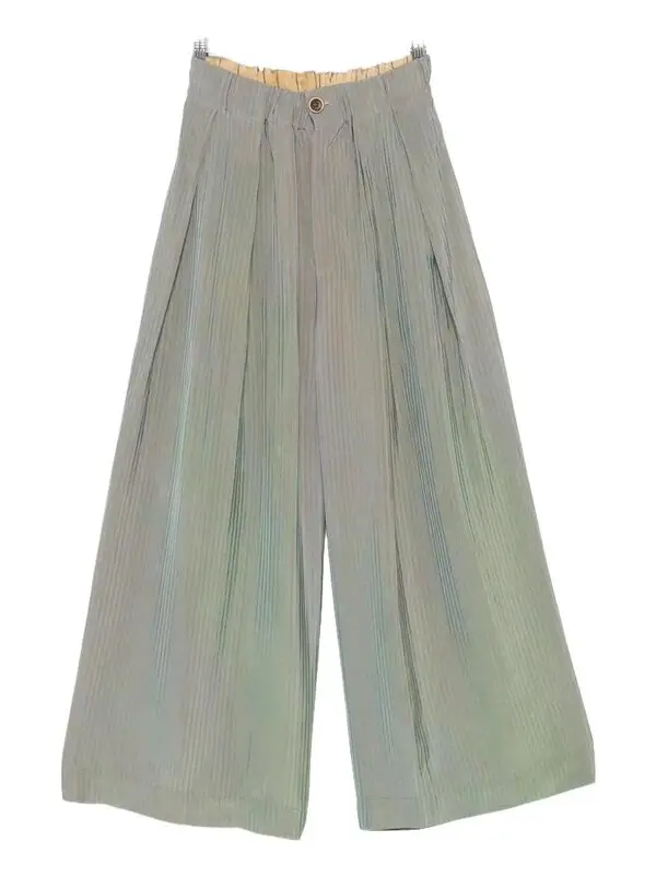 UMA WANG Poetic Pleated Trousers - Grey