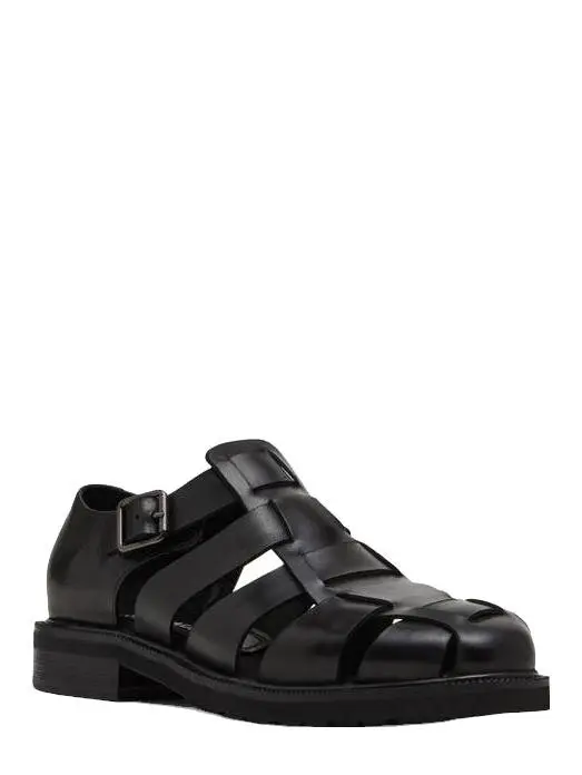 Steve Madden Havana Fisherman Sandals - Black