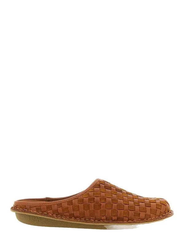 Comme Des Garçons Woven Mule Shoes - Brown
