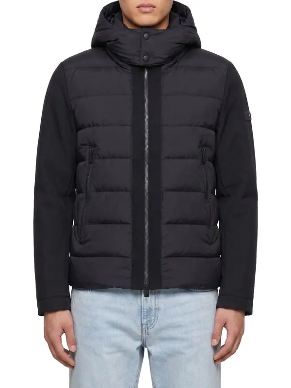 TATRAS Down Jacket With Hood - Black