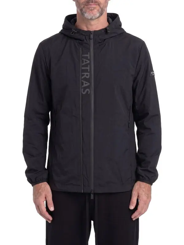 TATRAS Hooded Zip-up Jacket - Black