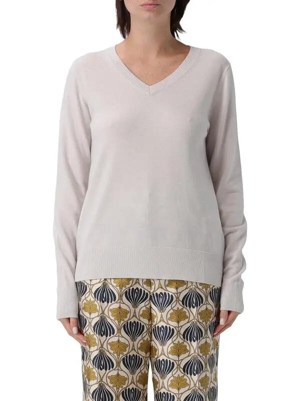 Max Mara V-neck Sweater - White