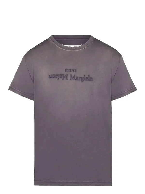 MAISON MARGIELA Crewneck T-shirt - Violet