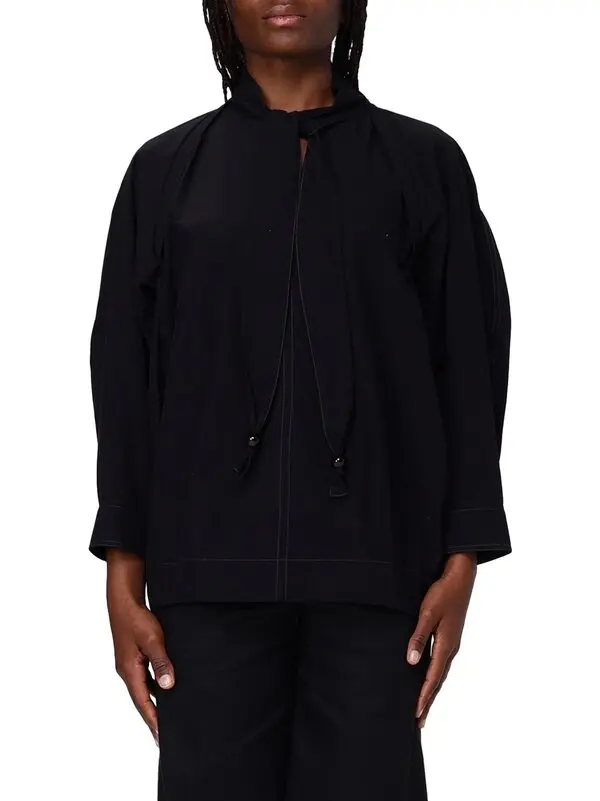LEMAIRE Draped Top - Black
