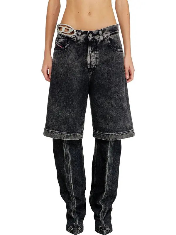 DIESEL® Denim Shorts - Black