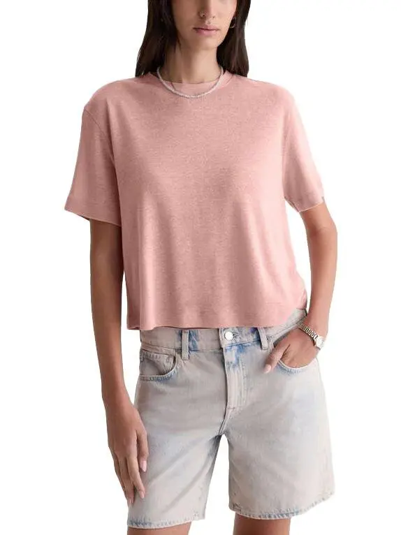 Ag Charli Boxy T-shirt - Sparkling Rose