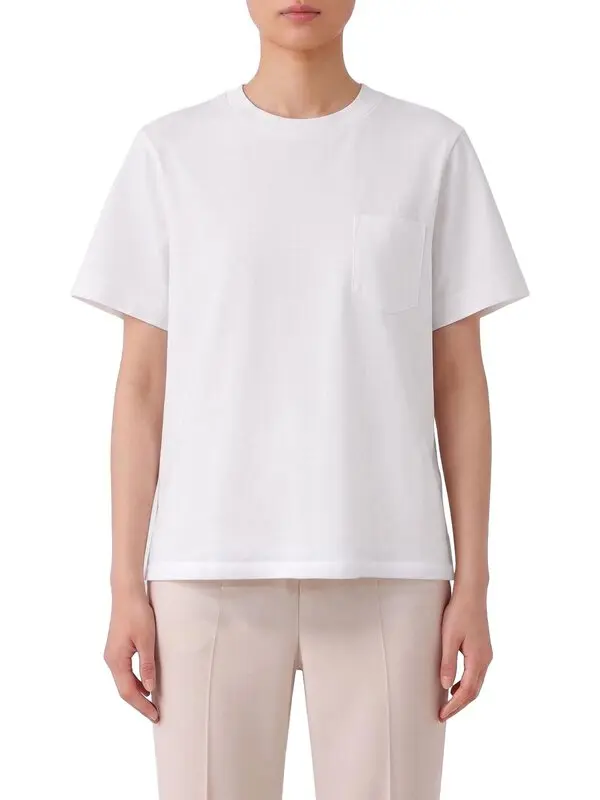 Sacai T-shirt With Pocket Detail - White